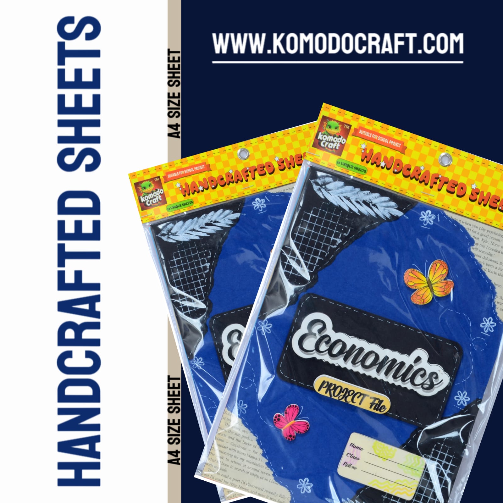 Handcrafted Sheets - Komodo Doodler Shop